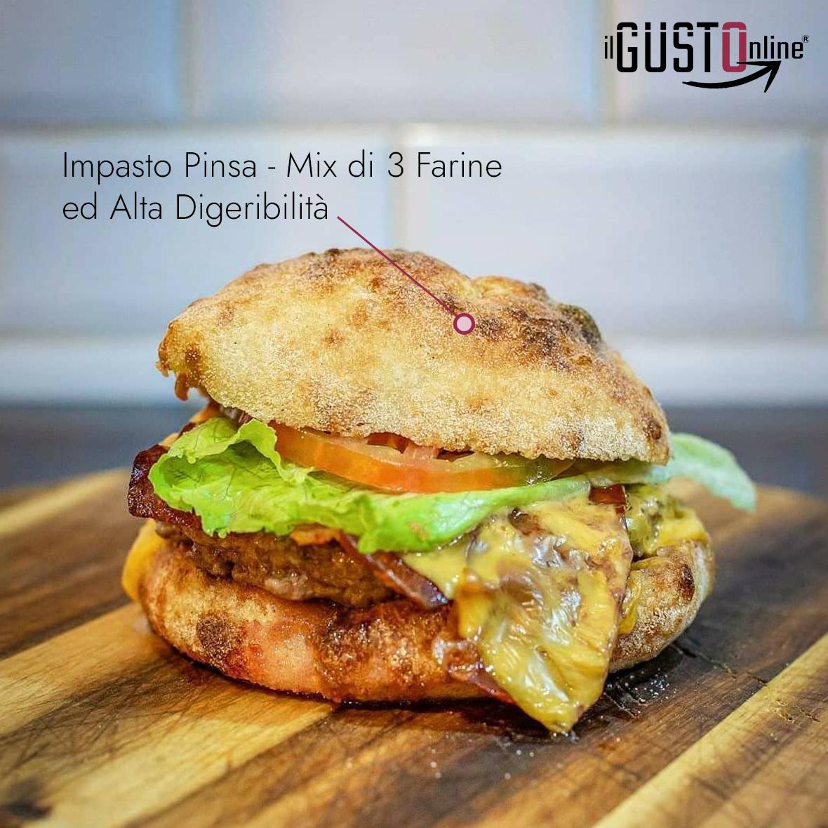 Panini Artigianali di Pinsa Romana, Croccanti fuori e Soffici dentro ...